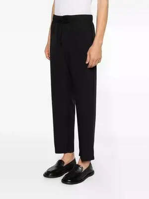 Imperial Drawstring Trousers - Black
