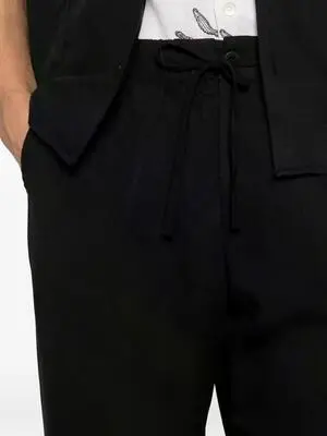 Imperial Drawstring Trousers - Black