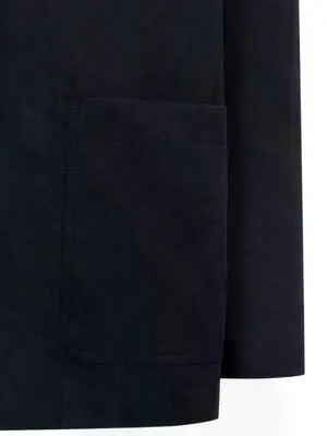 STUDIO TOMBOY Button Patch Pocket Jacket - Blue