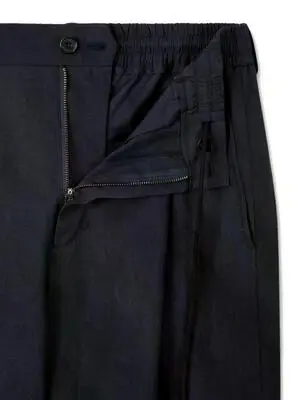 STUDIO TOMBOY Pleated Front Trousers - Blue