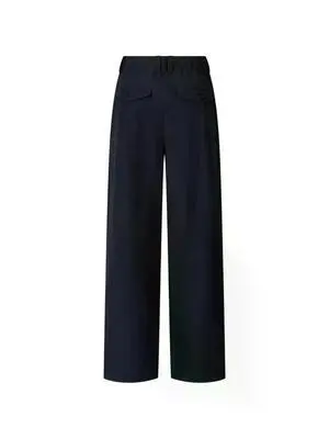 STUDIO TOMBOY Pleated Drawstring Trousers - Blue