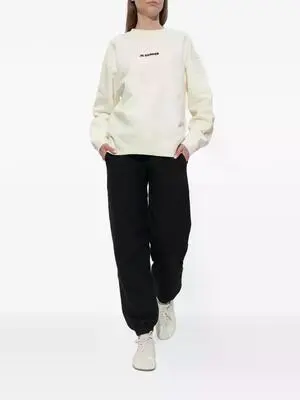 JIL SANDER Embroidered Track Pants - Black