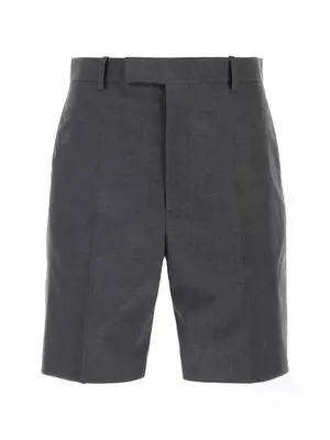 JIL SANDER Pleated Bermuda Shorts - Grey