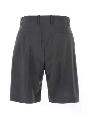 JIL SANDER Pleated Bermuda Shorts - Grey