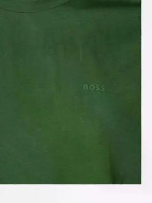 BOSS Embroidered-logo T-shirt - Green