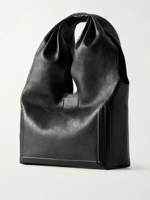 MAISON MARGIELA Box Leather Shoulder Bag