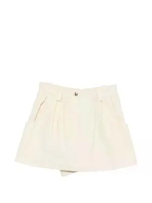 Maje Side-pocket Shorts - Neutrals