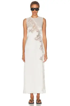 SRG Briar Silk Maxi Dress - Lace