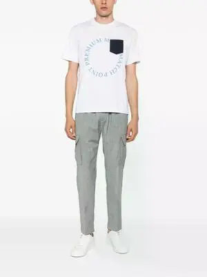 PMDS PREMIUM MOOD DENIM SUPERIOR Globe Chest-pocket T-shirt