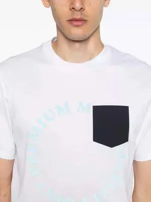 PMDS PREMIUM MOOD DENIM SUPERIOR Globe Chest-pocket T-shirt