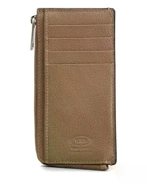 TOD'S Zipped Card Holder