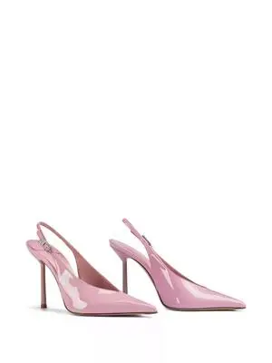 LE SILLA Clivage Buckled Slingback Pumps - Pink