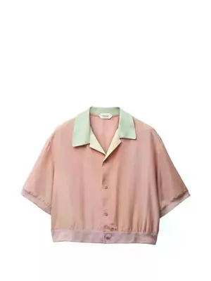 Versace Color Blocked Tops For Women