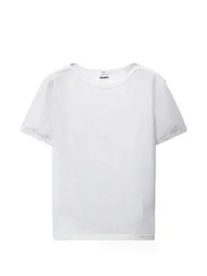 Versace Embroidered Cotton-jersey T-shirt