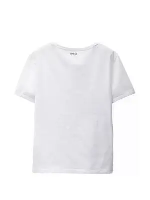 Versace Embroidered Cotton-jersey T-shirt