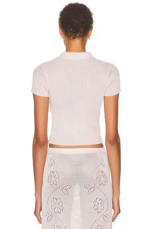Calle Del Mar Short Sleeve Cardigan - Primrose