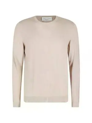 ROBERTO COLLINA Crew-neck Sweater - Neutrals