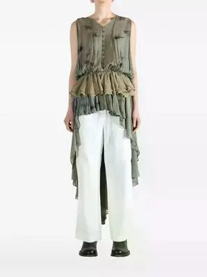 MUTEDANCE Layered Asymmetric Top
