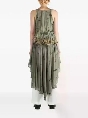 MUTEDANCE Layered Asymmetric Top