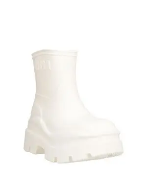 MSGM Rubber Ankle Boots - White