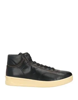 JIL SANDER Calfskin High-top Sneakers