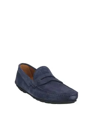 BALDININI Leather Loafers - Navy