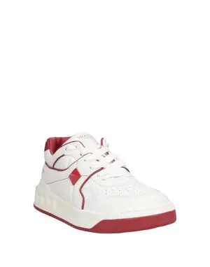 Valentino Garavani Leather Low-top Sneakers - White