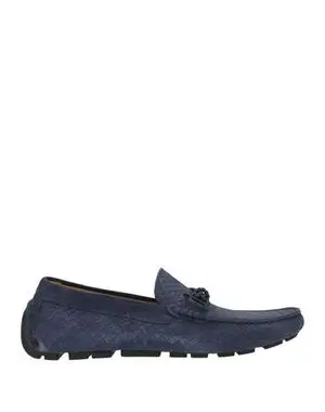 BALDININI Loafers In Leather - Navy