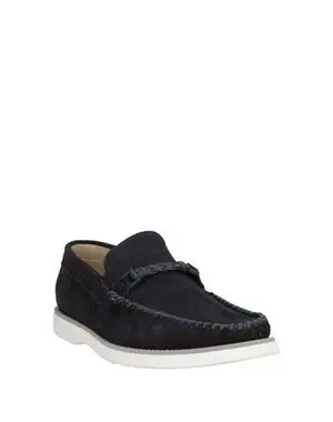 BALDININI Midnight Leather Loafers - Blue
