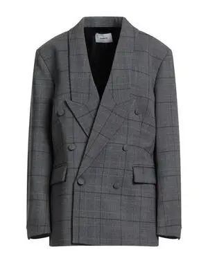 Coperni Virgin Wool Blend Blazer - Grey