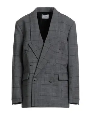 Coperni Virgin Wool Blend Blazer - Grey