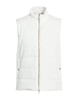 Eleventy Corduroy Vest - White