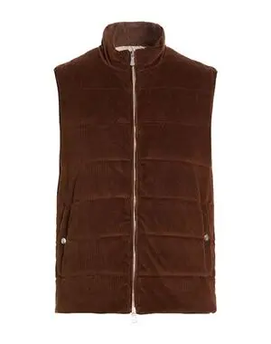 Eleventy Platinum Vest In Cotton, Cashmere, And Elastane
