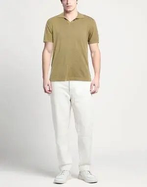 WOOL & CO Polo Shirt Military Size Cotton, Organic Cotton