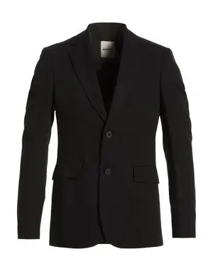 Sandro Blazer Size Lyocell, Linen, Cotton - Black