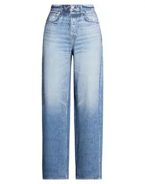 Rag & Bone Wide-leg French Terry Pants - Blue