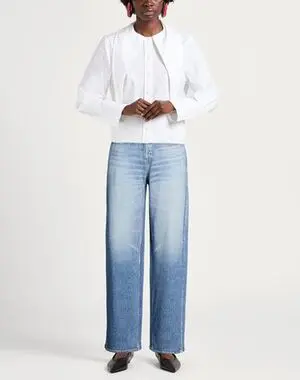 Rag & Bone Wide-leg French Terry Pants - Blue