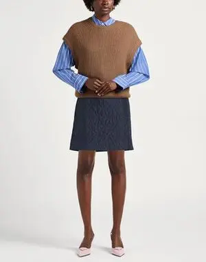 Maison Kitsuné Mini Flared Skirt - Navy