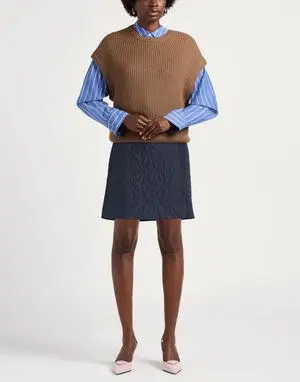 Maison Kitsuné Mini Flared Skirt - Navy