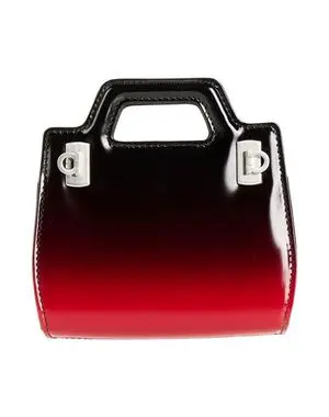FERRAGAMO Calfskin Mini Handbag - Black