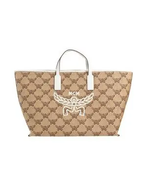 Mcm Handbag In Textile Fibers