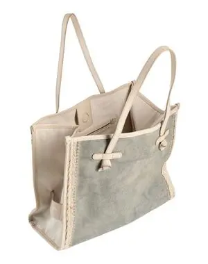 GIANNI CHIARINI Shopper Bag With Leather Trims
