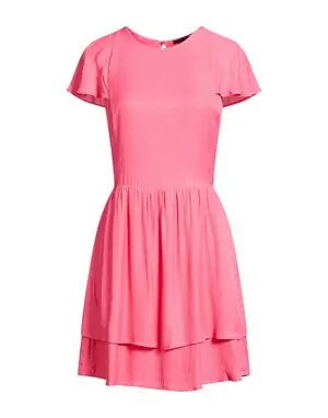 Armani Exchange Flared Mini Dress - Pink