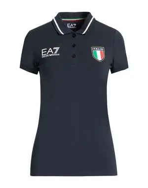 EA7 Cotton Elastane Polo Shirt