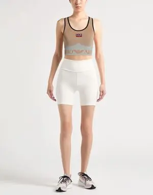 EA7 Sleeveless Two-tone Top - Brown