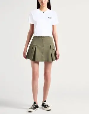 EA7 Crop T-shirt With Zipper Fastening