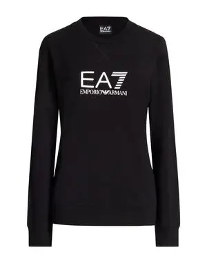 EA7 Cotton-blend French Terry Sweatshirt