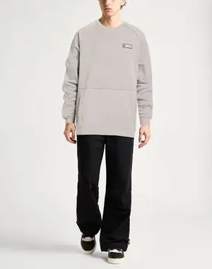 EA7 Fleece Sweatshirt With Logo - Grey