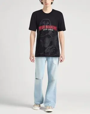 True Religion T-shirt Size Cotton - Black