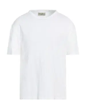 Officine Générale T-shirt Size Cotton, Linen - White